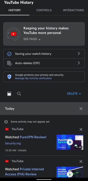 Tutorial For Clearing Your YouTube History | Security.org