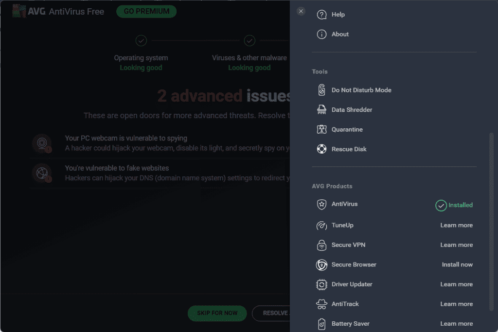 AVG Internet Security and Antivirus Review 2025 | Security.org