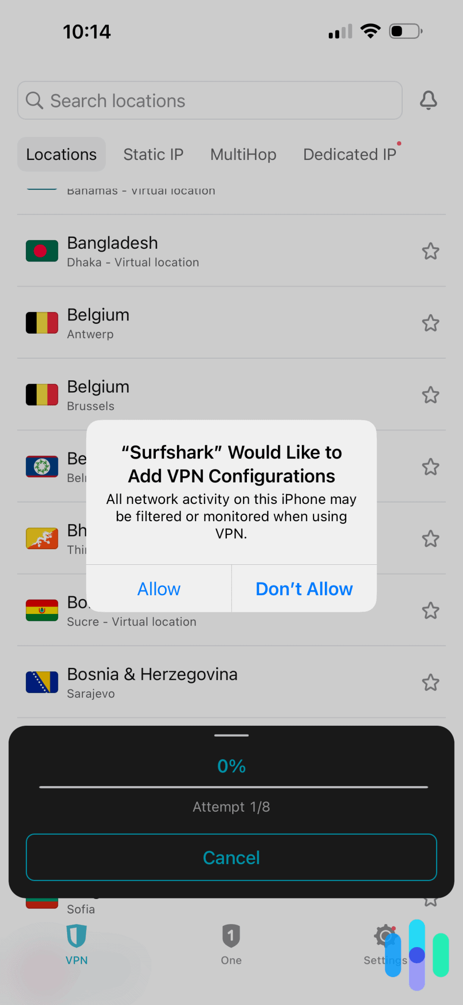 Best VPN for iPhones in 2025: NordVPN, Surfshark, & More | Security.org
